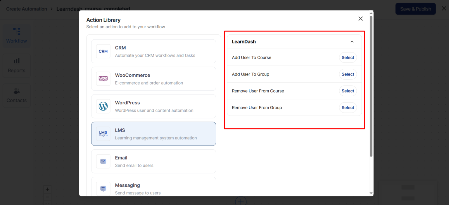 Learndash - Quill CRM